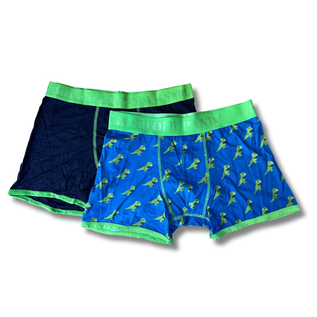 Bamboo Boxers 2 Pack - Navy & T-Rex – Frederick Thomas Handmade Mens Ties