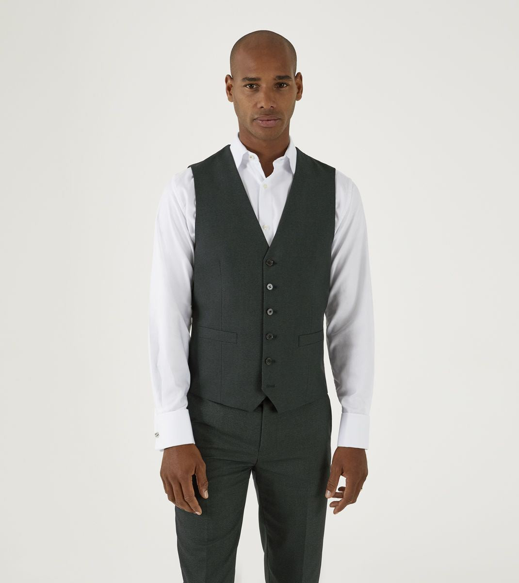 Skopes Harcourt Suit Waistcoat For Men's in Green, 34R to 58R ...
