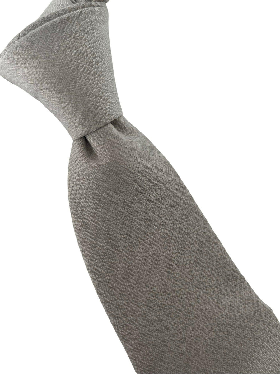 silver light pale grey bamboo tie – Frederick Thomas Handmade Mens Ties