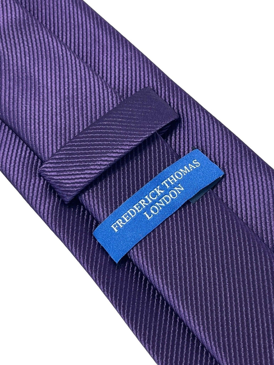 dark indigo grape purple tie – Frederick Thomas Handmade Mens Ties