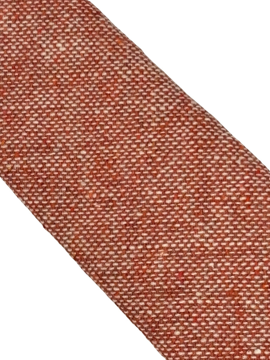 rusty red brick 100% wool tie with speckled design – Frederick Thomas ...