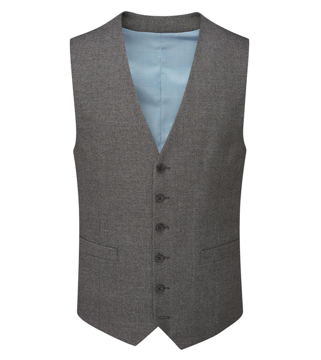 Skopes Men's Harcourt Tailored Fit Waist Coat in Grey 34 to 62 Regular ...