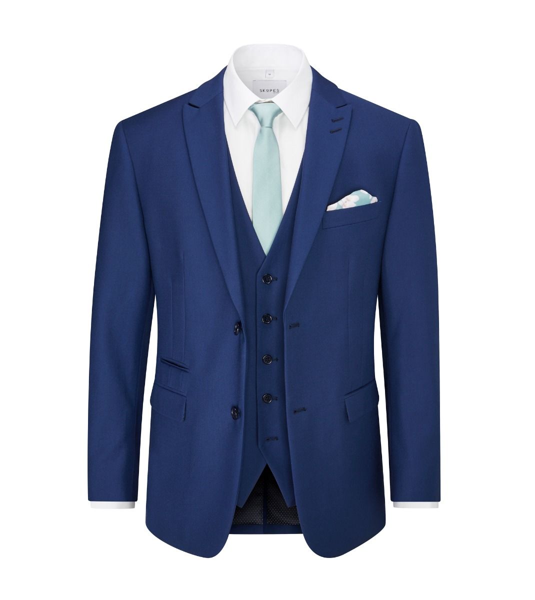 SKOPES Kennedy Royal Blue Suit Jacket Size 34 - 72 – Frederick Thomas ...