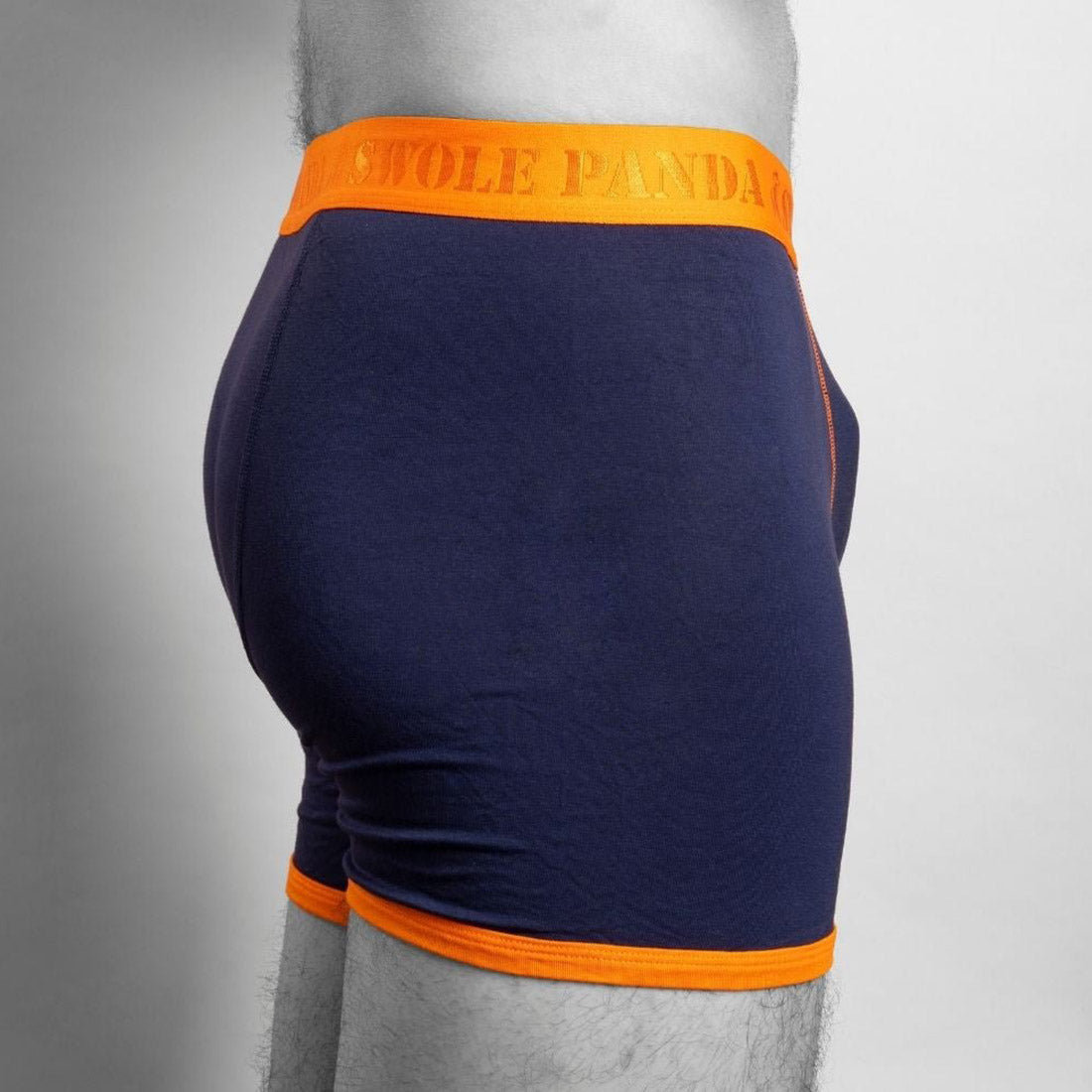 Bamboo Boxers - Navy / Orange Band – Frederick Thomas Handmade Mens Ties